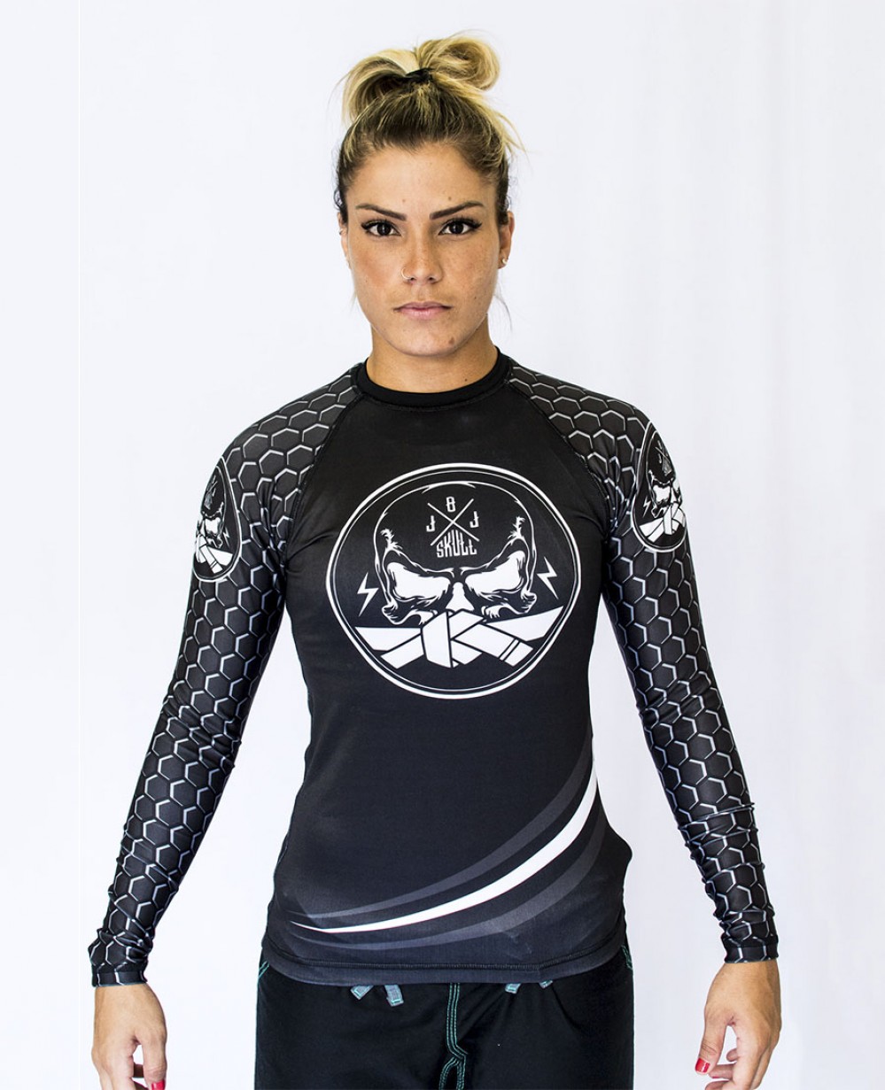 RASHGUARD FEMININO SKULL BJJ