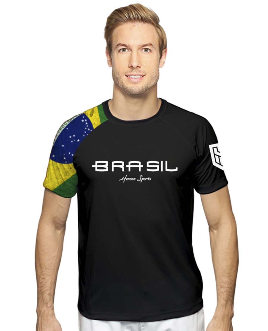 CAMISA DRY FIT MASCULINO BRASIL SPORTS