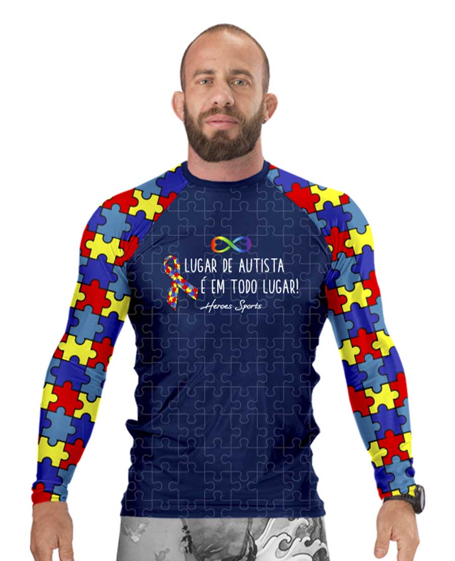 RASHGUARD MASCULINO AUTISMO