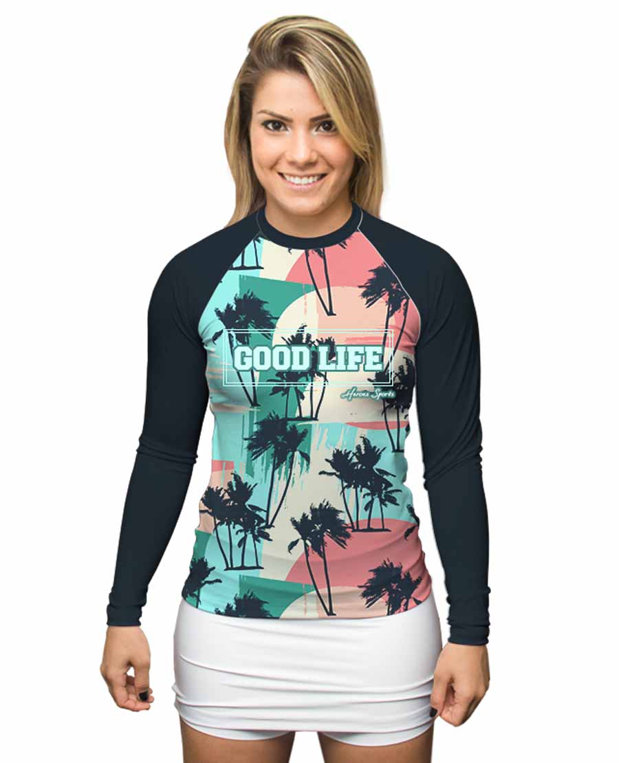 RASHGUARD FEMININO GOOD LIFE