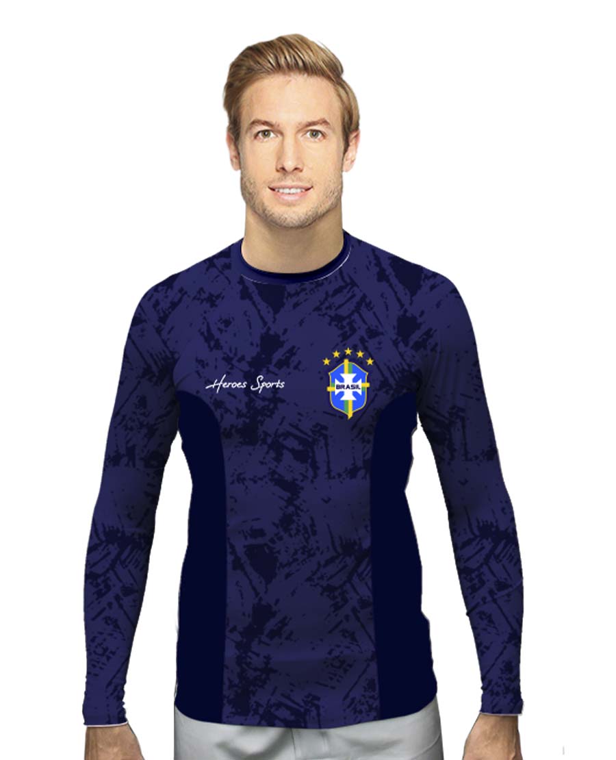 RASHGUARD MASCULINO BRASIL TORCIDA